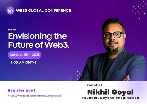 Web3 Global Conference On Linkedin Were Thrilled To Announce That