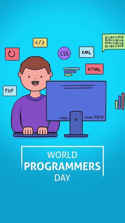 World Programmers Day Shortsfeed Programming Youtube