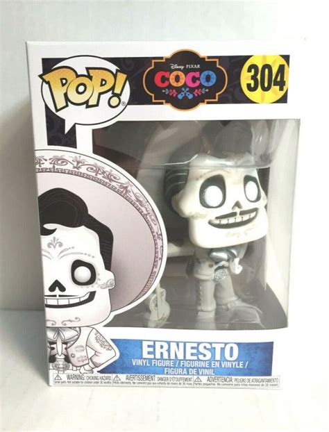 Funko Pop Ernesto 304 Disney Pixar Coco Vaulted Tru Exclusive 54341016