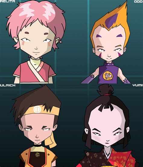 Code Lyoko Ulrich Odd Yumi And Aelita Lyoko By Darthbladerpegasus On Deviantart