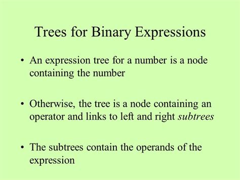 computer science 112 fundamentals of programming ii expression trees ppt download