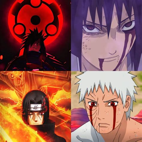 Indra And Sasuke Mangekyou Sharingan