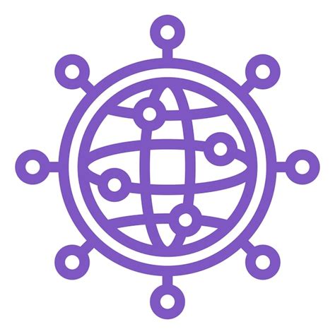 Premium Vector Networking Vector Icon Design Illustration