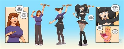 Rule 34 Female Good Girl Gone Goth Goth Goth Girl Gothification Gothified Thick Thighs