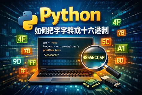 Python如何把字符转成十六 Python如何把字符转成十六