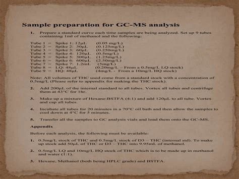 Sample Preparation For Chromatography Pptx