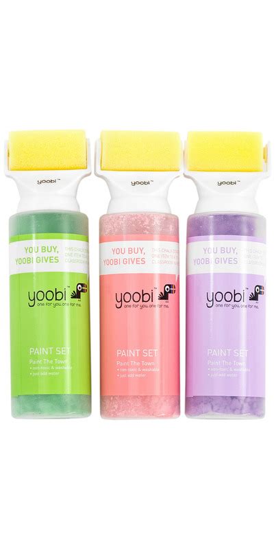 Buy Yoobi Washable Chalk Roller Sidewalk Paint At Wellca Free