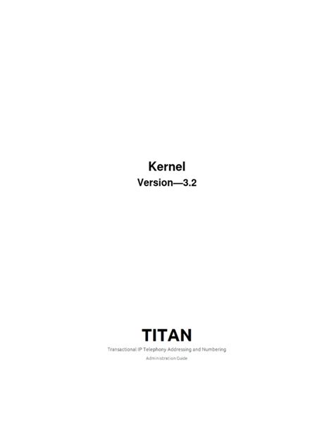 kernel pdf kernel operating system telecommunications