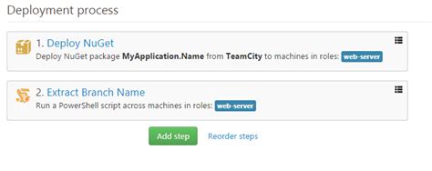 Octopus Deploy Get Branch Name From Teamcity Build Stack Overflow