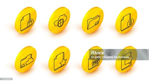 다음 페이지 화살표 Pdf 파일 문서 별이 있는 문서 클라우드 저장소 텍스트 폴더 재무 및 보호막 및 삭제 아이콘을 설정합니다 벡터 1위에 대한 스톡 벡터 아트 및 기타