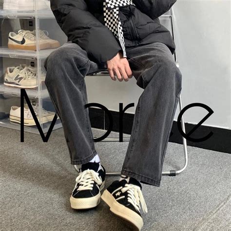 Moree High Street Quality Strignt Cut Mens Pants Korean Fashion