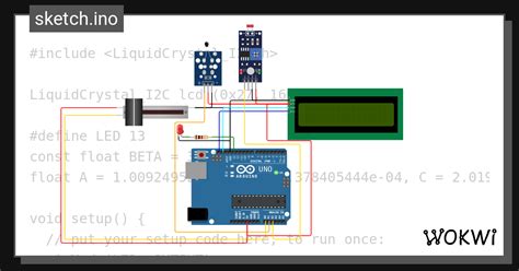 Adc Ntc Wokwi Esp32 Stm32 Arduino Simulator