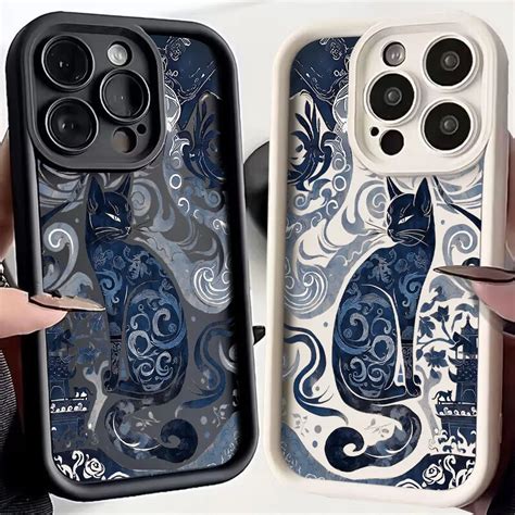 Graffiti Cute Cool Cat Phone Case For Vivo V40 V30 V30e V29e V29 V27