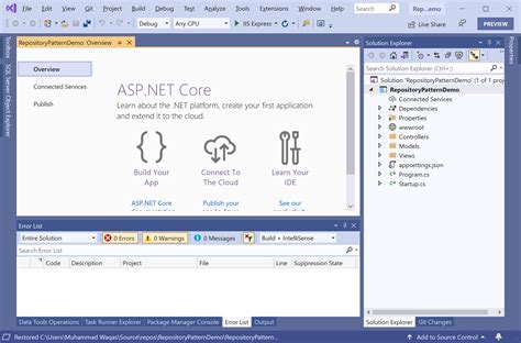 Repository Pattern Create Application Repository Pattern Tutorial
