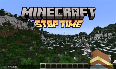 You Can Now Stop Time In Minecraft Heres How Beebom