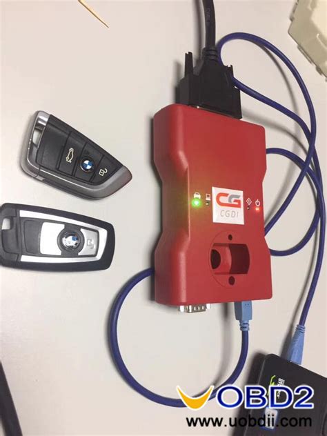 bmw m4 fem 433mhz key program with cgdi programmer key cutting machine
