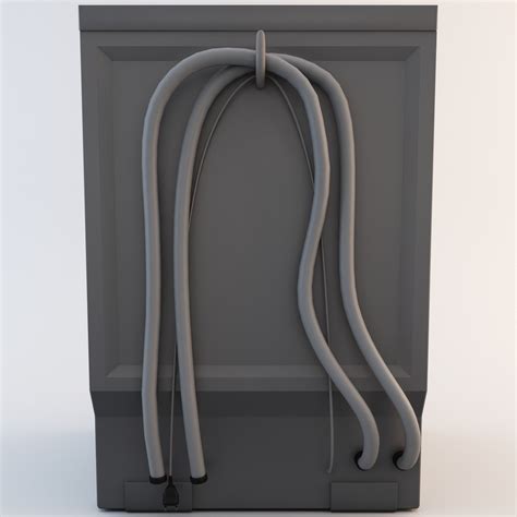 3d Model Of Mabe Dishwasher