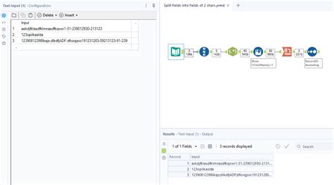 Split A String With An Uncertain Length Into 2 Cha Alteryx Community