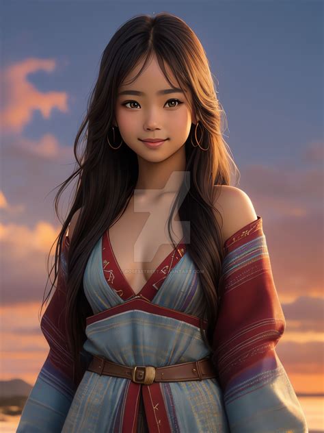 Cook Islander 908527 Girl Folk Ov By Rosesstreet On Deviantart