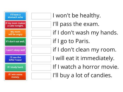First Conditional Match Up