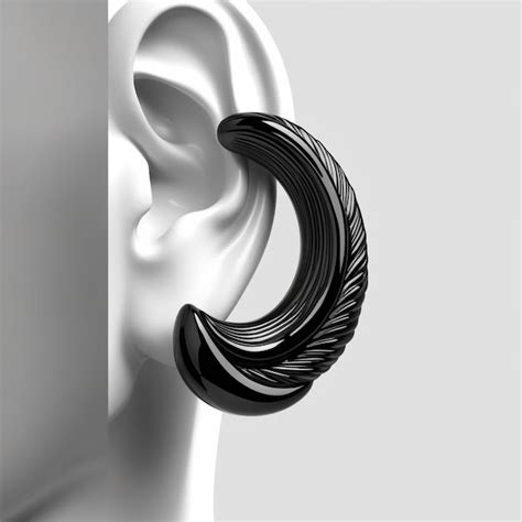 Ear Ring Design Premium Ai Generated Image