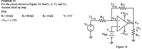 [get Answer] Problem 14 For The Circuit Shown In Figure 14 Find I1 I2