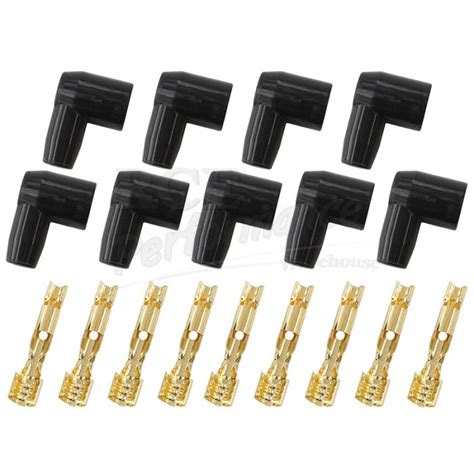 Xpro Silicone 90° Socket Style Distributorcoil Boots And Terminals