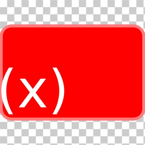 Free SVG Red Function Icon Vector Illustration Nohat Cc