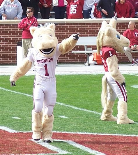 Boomer And Sooner Sooners Oklahoma Sooners Football Oklahoma Sooners