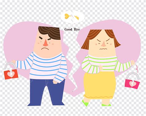 Cartoon Illustration Cartoon Illustration Parting Goodbye Cartoon
