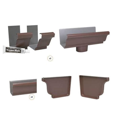 K Style Gutter 5 In Gutter Systems The Home Depot