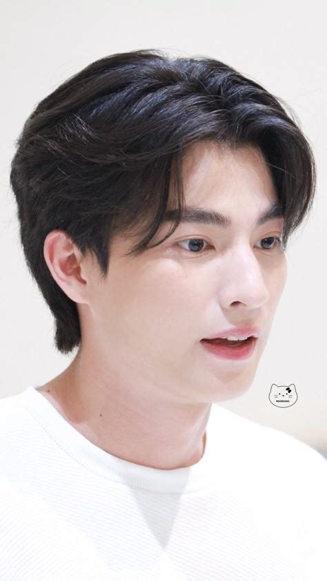 Two Block Haircut Middle Part