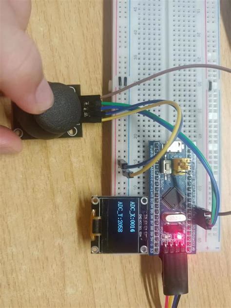 基于stm32f103c8t6摇杆模块（ps2） 知乎