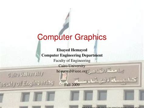 PPT Computer Graphics PowerPoint Presentation Free Download ID