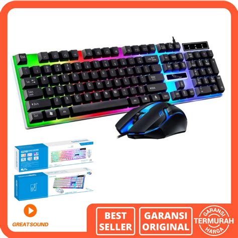 Jual Keyboard G21b Set Keyboard Plus Mouse Keyboard Mouse Gaming Rgb Usb Wired Keyboard Gaming