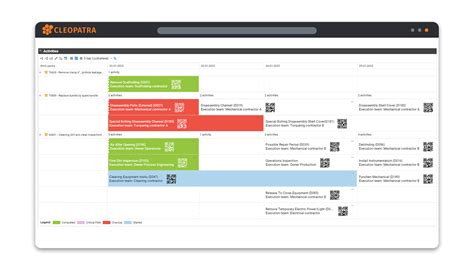 Project Management Execution Dashboarding Cleopatra