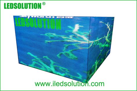 Ledsolution Indoor And Outdoor Seamless L Shape Corner Led Display Screen