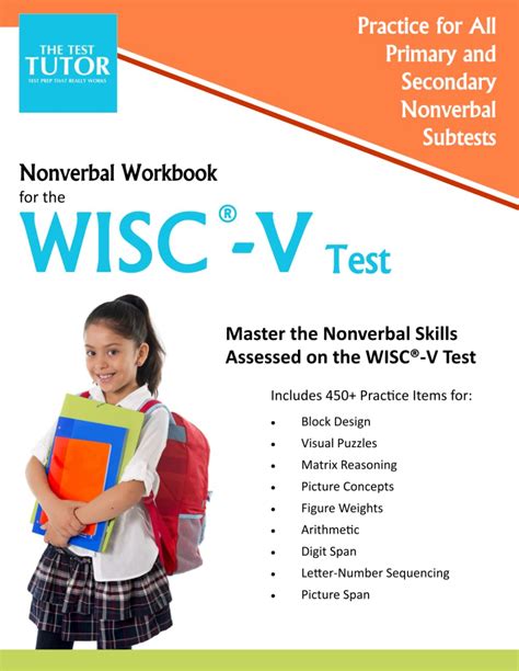 Nonverbal Workbook For The Wisc V Test Test Tutor Publishing