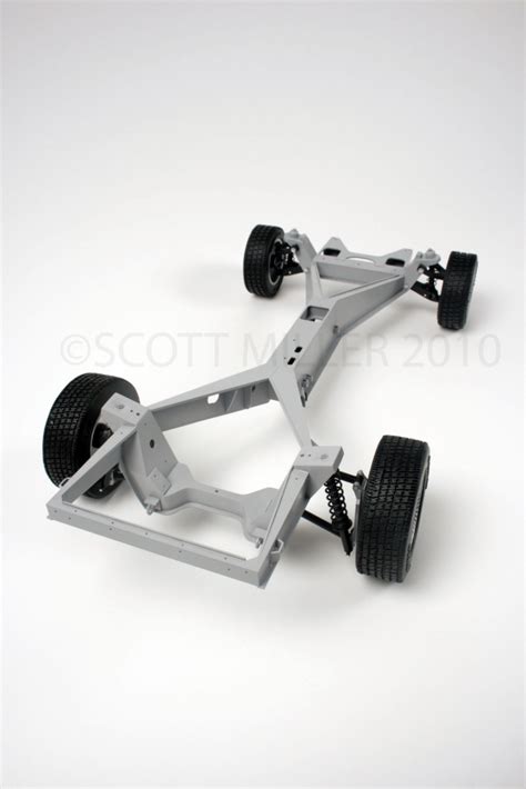 Delorean Chassis Display Model By Scott Miller At