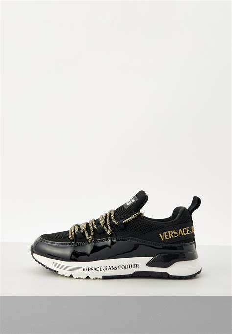Кроссовки Versace Jeans Couture, цвет: черный, RTLADO669201 — купить в ...