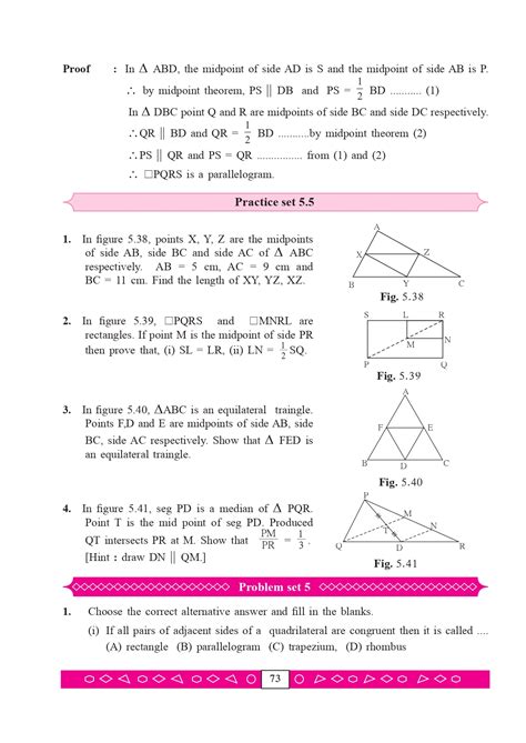 Maharashtra Board 9th Standard Maths Part 2 Book Pdf Aglasem
