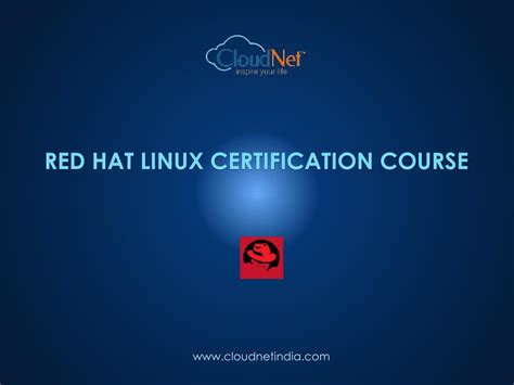 Ppt Red Hat Linux Training Course In Kolkata â€ Cloudnet Powerpoint Presentation Id7834513