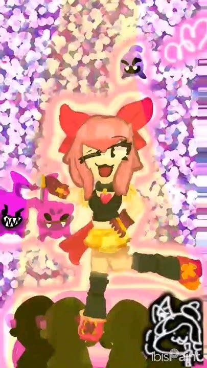 멜로디 그림🎨 슈랑새싹 브롤스타즈 멜로디 일러스트 Youtube