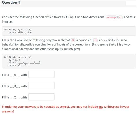 Solved Consider The Following Function Which Takes As Its