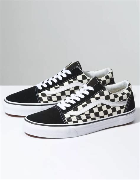 Vans Checkered Old Skool Black And White Shoes Black White Tillys