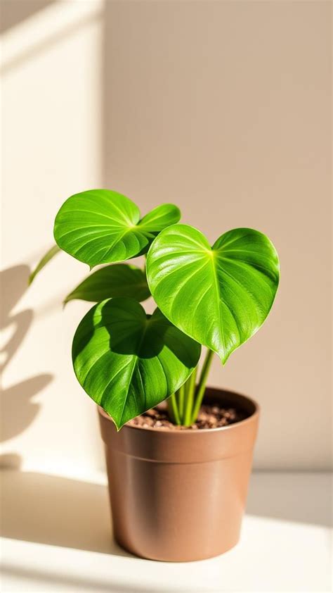 Эстетичный фон с растением монстерой на светлом фоне · Обои на телефон по ссылке в 2025 г