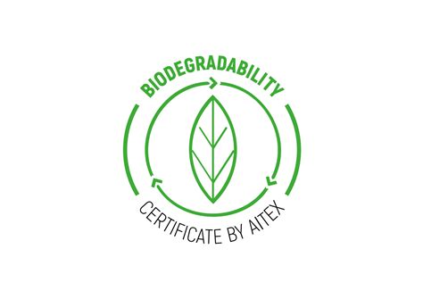 Certificate Of Biodegradability And Compostability Aitex