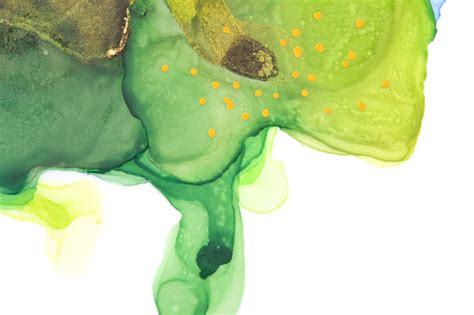 아트 추상 수채화 흐름 얼룩 페인팅 컬러 캔버스 대리석 텍스처 배경 골드 알코올 잉크 구름에 대한 스톡 사진 및 기타 이미지 구름 구아슈 그런지 이미지 기법 Istock