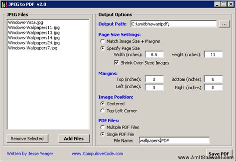 convert jpeg to pdf 2 0 free software