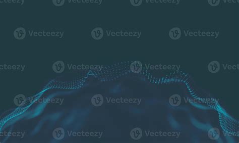 Abstract Music Background Big Data Particle Flow Visualisation Science Infographic Futuristic